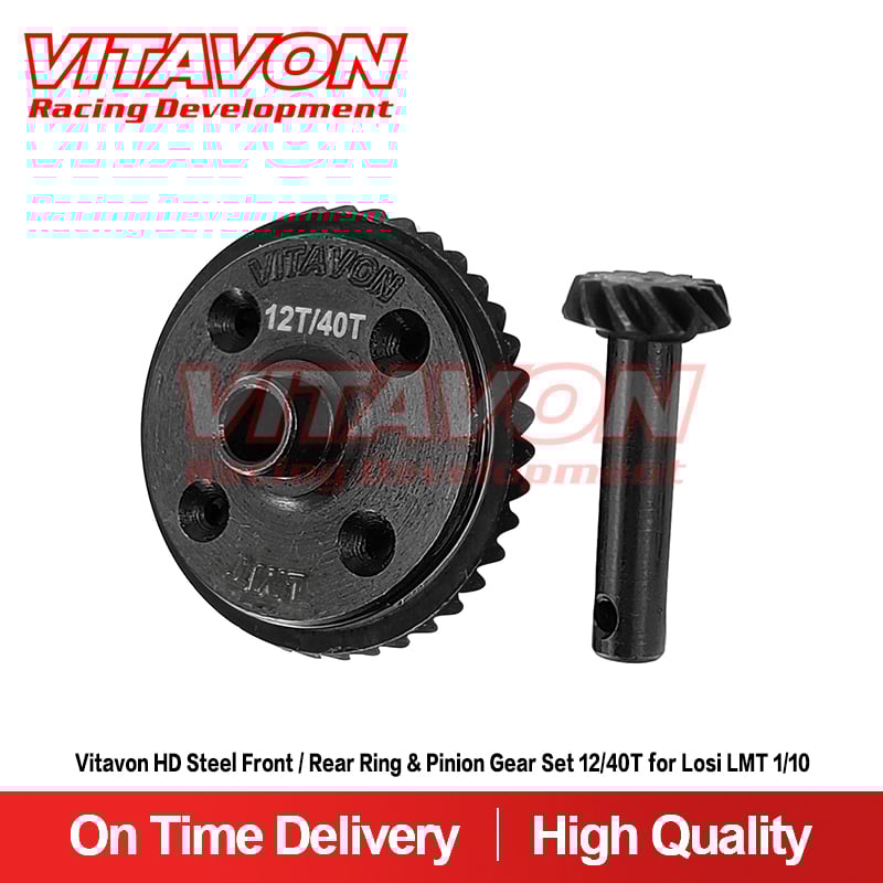 VitavonVitavon HD Steel Front / Rear Ring & Pinion Gear Set 12/40T for ...
