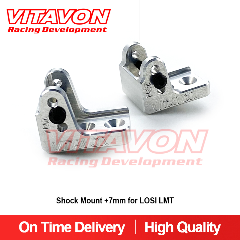 VitavonVITAVON LMT CNC Alu#7075 Shock Mount +7mm for LOSI LMT Grave ...