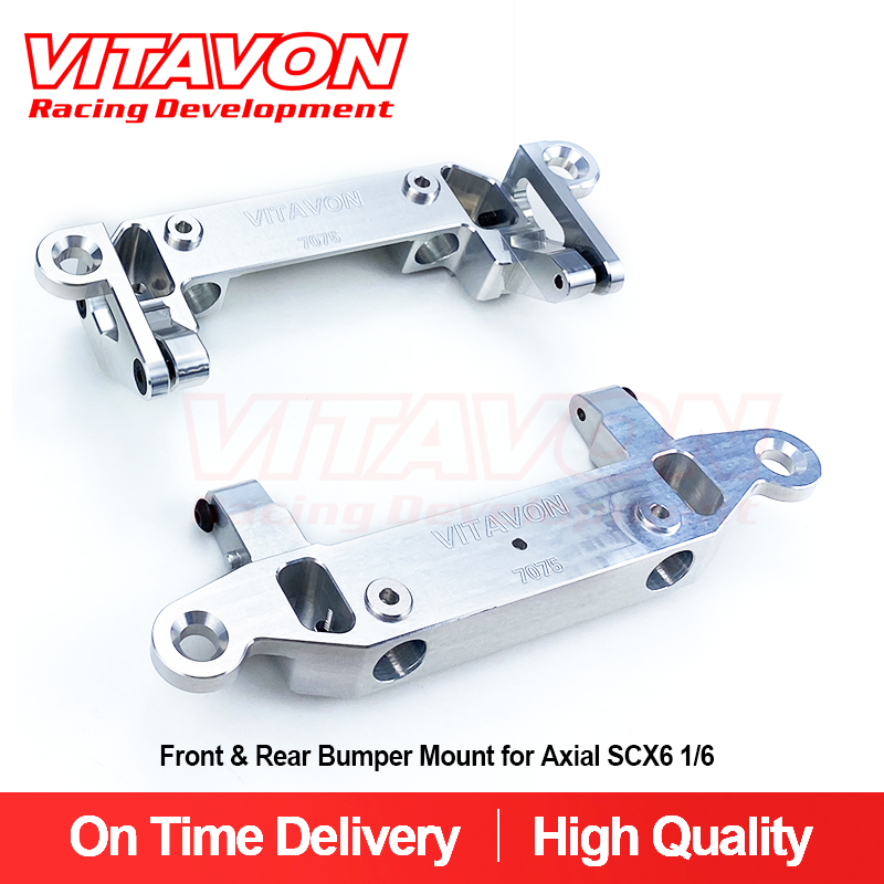 VitavonVITAVON CNC Alu7075 V2 ESC Tray & Servo Mount for Axial SCX6 ...