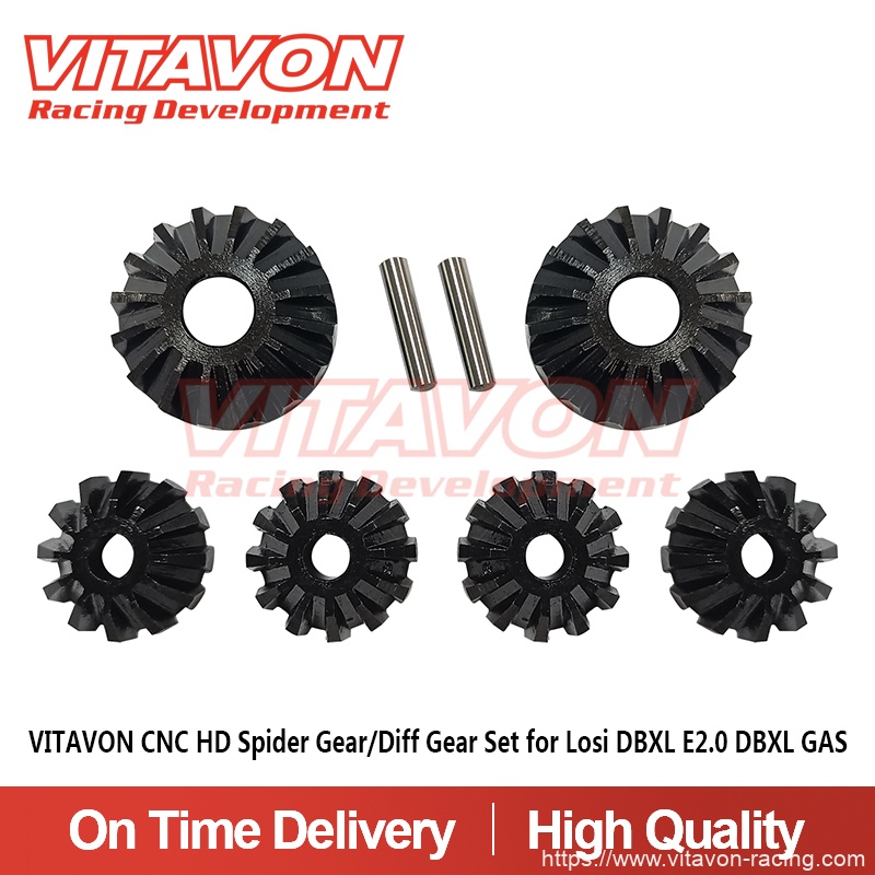 VitavonVITAVON CNC HD Spider Gear/Diff Gear Set for Losi DBXL E2.0 DBXL ...