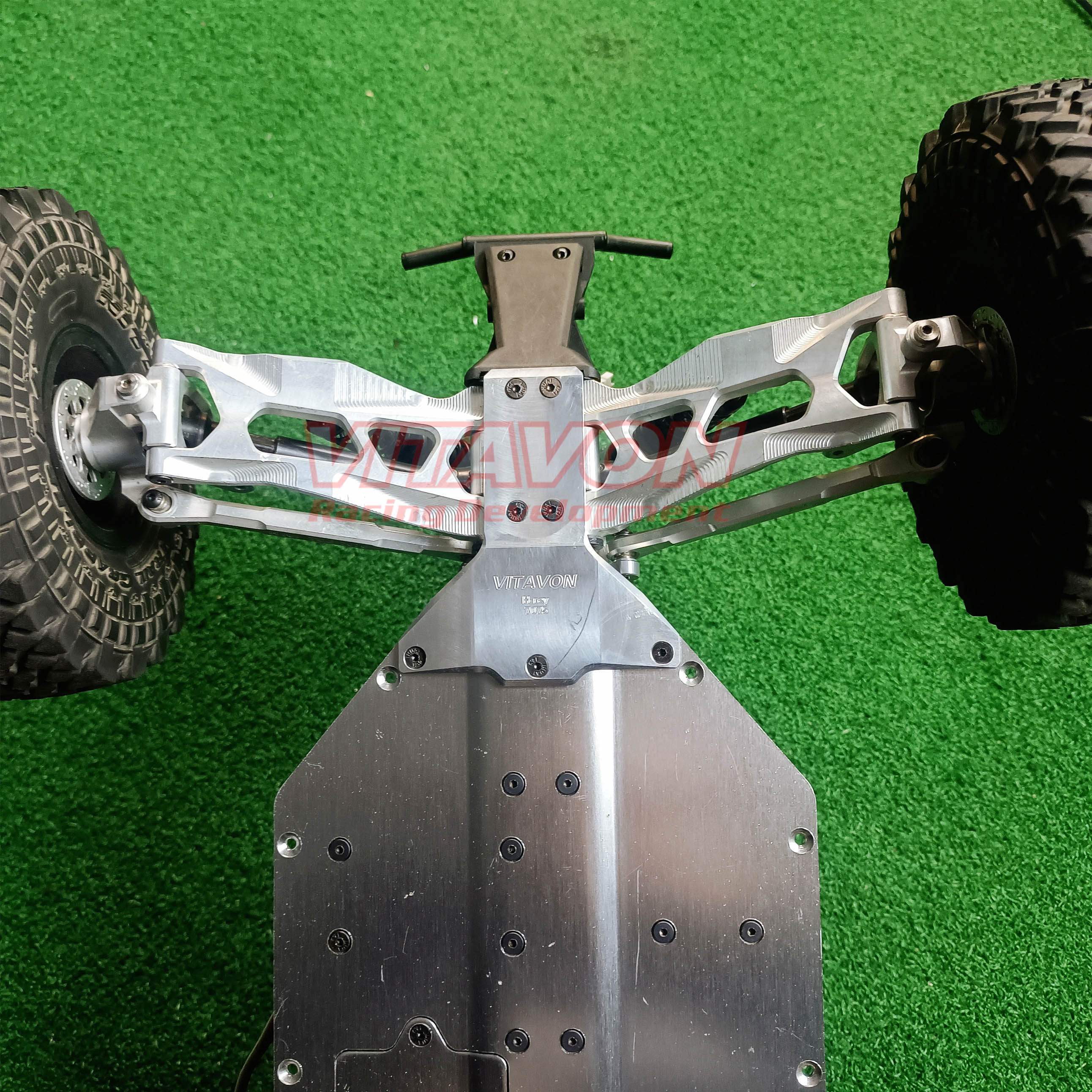VitavonVITAVON CNC Alu7075 Front Chassis Armor Skid Plate For Losi ...