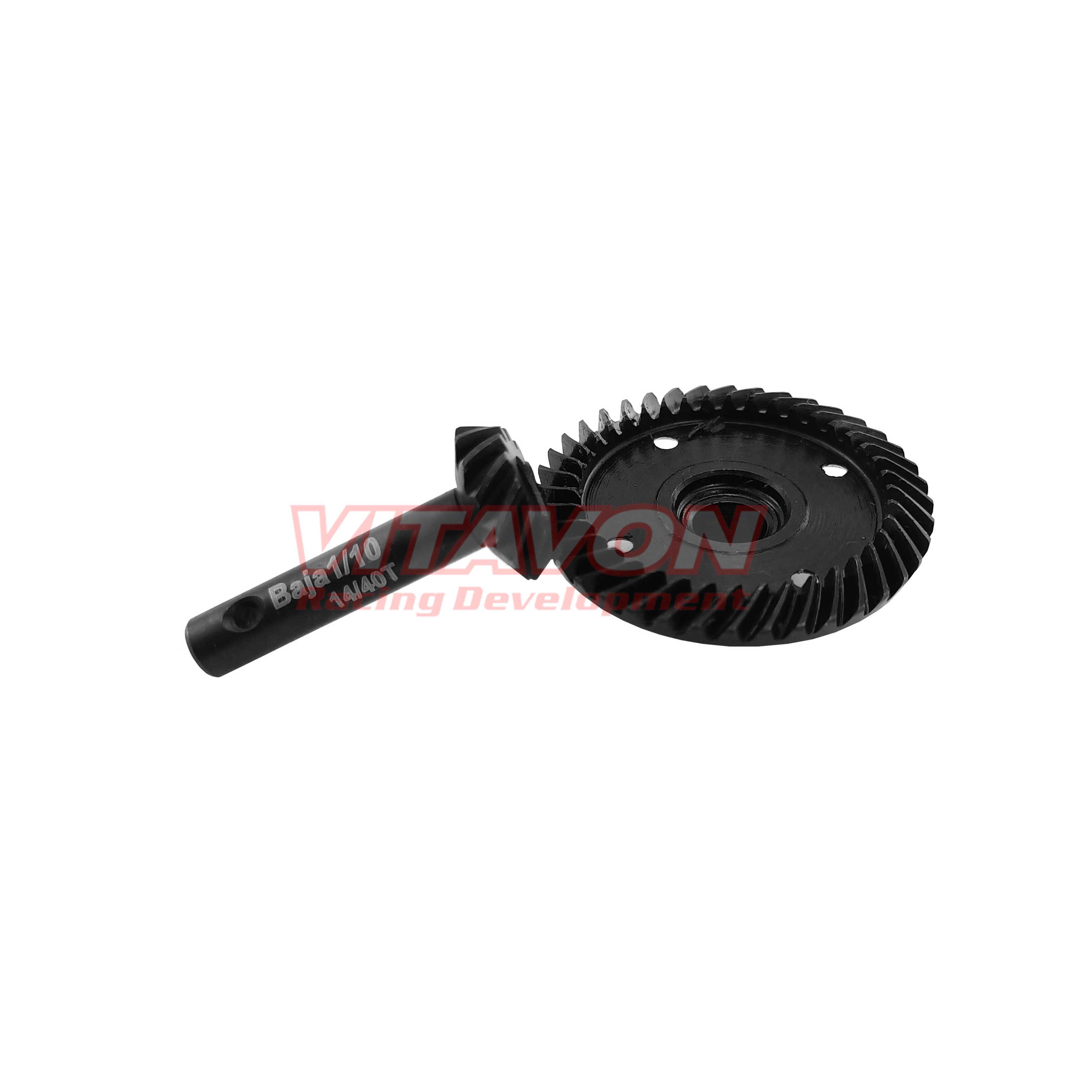 VitavonVITAVON HD Steel 14/40T Pinion / Ring Gear Set For Baja Rey 1.0 ...